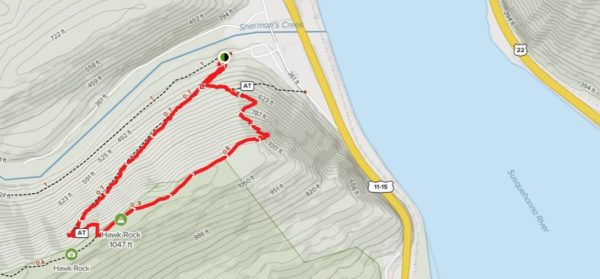 Hike Hawk Rock on the Appalachian Trail - SGP