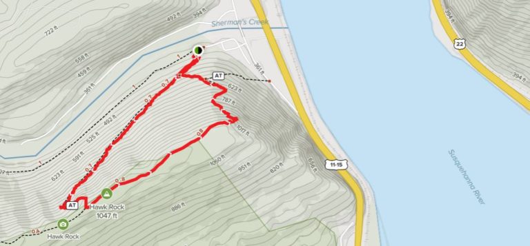 Hike Hawk Rock on the Appalachian Trail - SGP