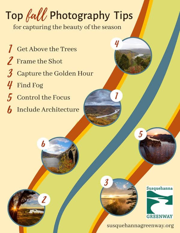 Fall Foliage Photography Tips - Susquehanna Greenway Partnership