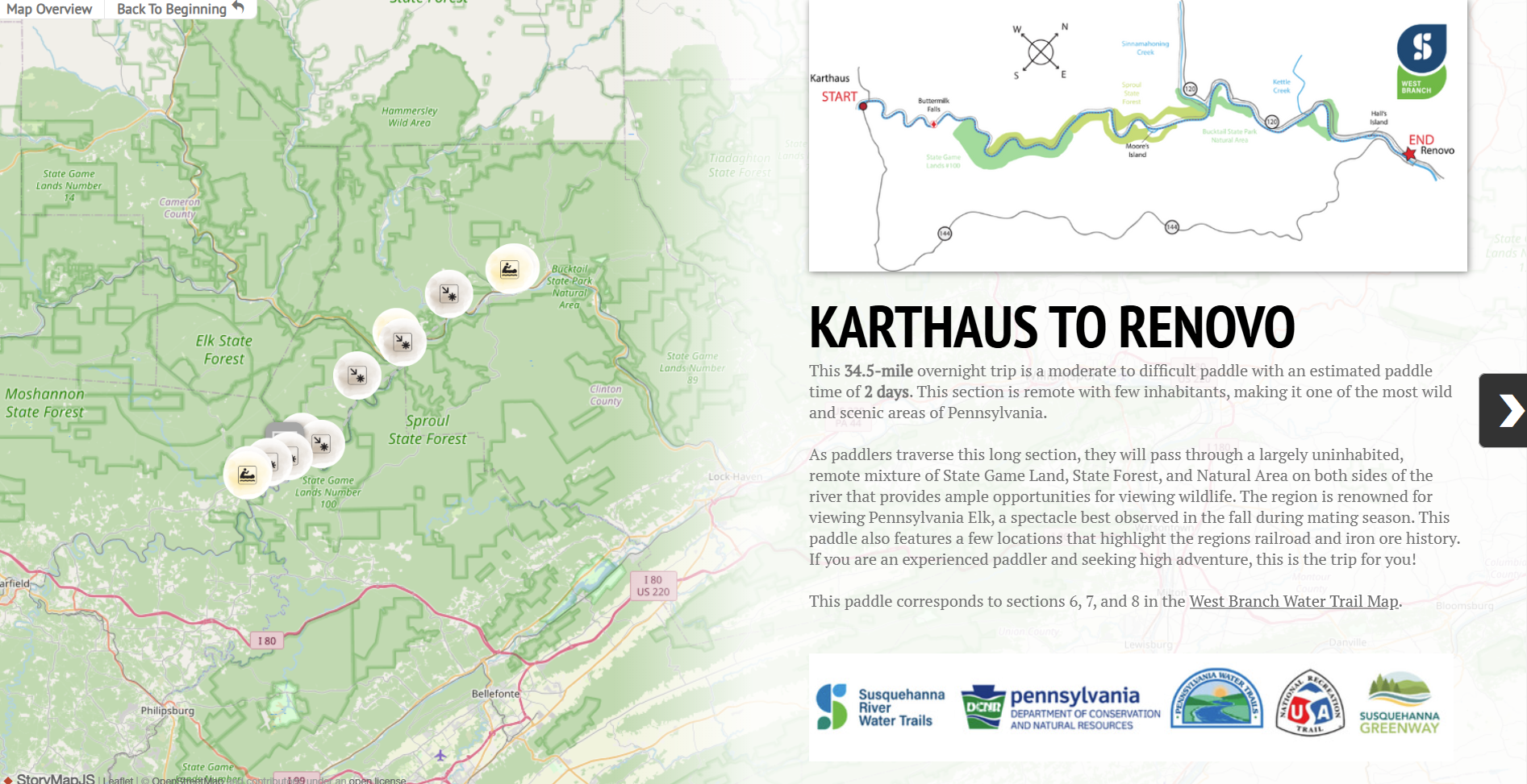 Kayak Karthaus to Renovo - Susquehanna Greenway | Susquehanna Greenway ...