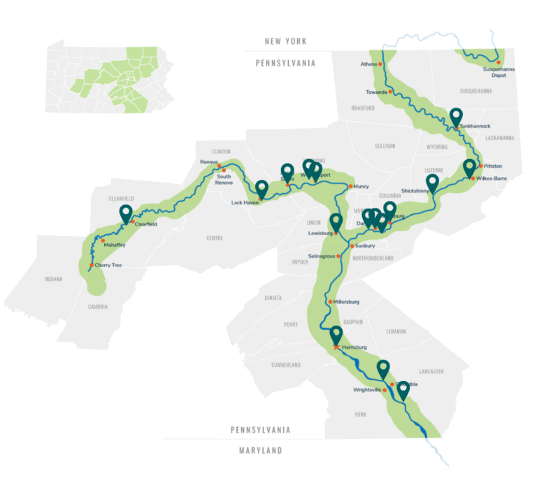 Bike Trails of the Susquehanna Greenway - Rail Trails & More ...