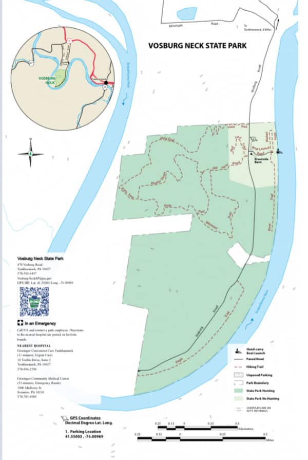 Vosburg Neck State Park - Susquehanna Greenway